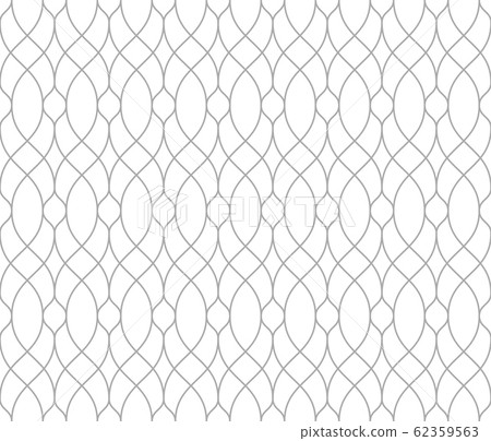 The geometric pattern with wavy lines. Seamless - Stock Illustration ...