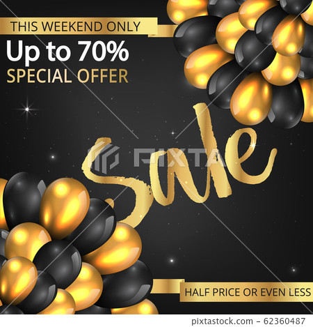 Vector promotion sale or celebration party event - Stock Illustration ...