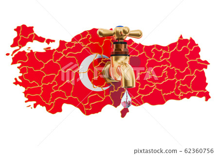 Water resources, drinking water of Turkey - Stock Illustration ...