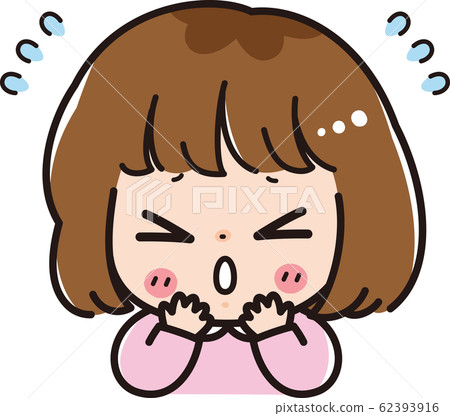 Impatient girl - Stock Illustration [62393916] - PIXTA