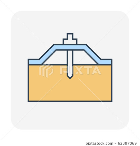 roof support icon - Stock Illustration [62397069] - PIXTA