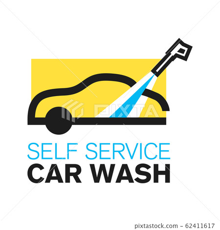 Vector logo of a self service car wash - Stock Illustration [62411617 ...