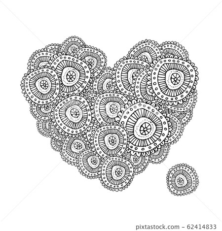Abstract heart shape for your design - Stock Illustration [62414833 ...