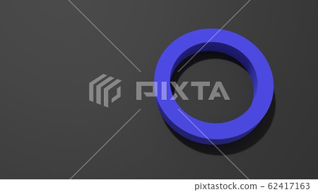 Blue circle correct answer correct background... - Stock Illustration ...