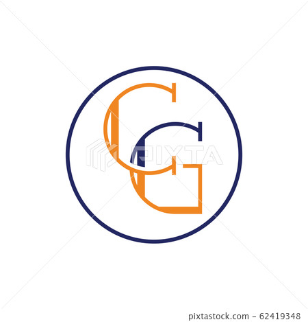 C and G initial based letter icon logo. C G... - Stock Illustration ...