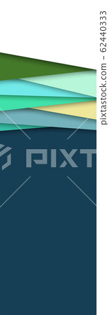 Abstract geometric background in paper cut style. - Stock Illustration ...