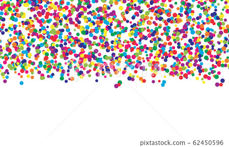 Falling color dots. Fun background. Vector. - Stock Illustration ...