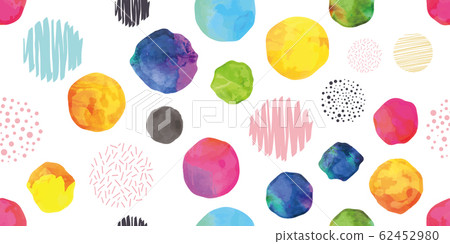 Cute geometric pattern - Stock Illustration [62452980] - PIXTA