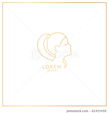Femininity logo elements. - Stock Illustration [62455450] - PIXTA