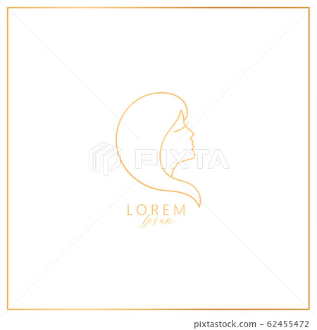 Femininity logo elements. - Stock Illustration [62455472] - PIXTA