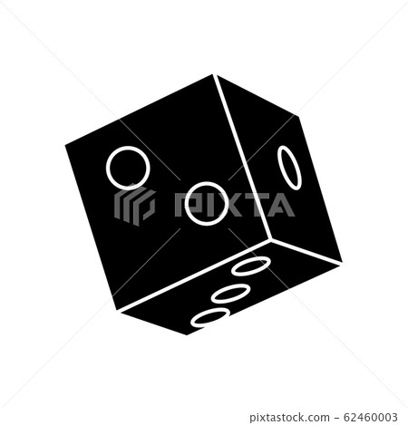 Isolated dice icon - Stock Illustration [62460003] - PIXTA