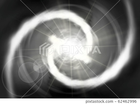 Abstract arrow cloud swirl and sun rays - Stock Illustration [62462996 ...