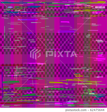 glitch technology pink background - Stock Illustration [62475644] - PIXTA