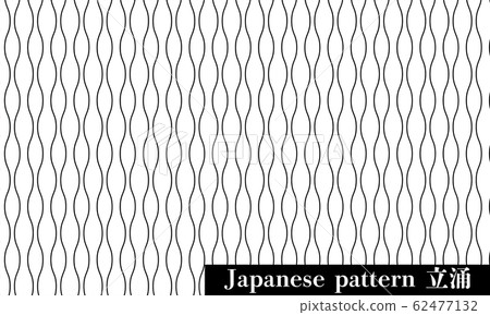 Japanese pattern Tachiwaku - Stock Illustration [62477132] - PIXTA