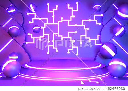 Game concept gradients purple and blue abstract - Stock Illustration ...