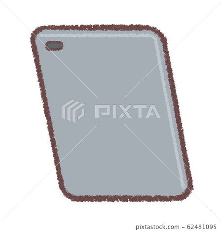 Tablet back side - Stock Illustration [62481095] - PIXTA