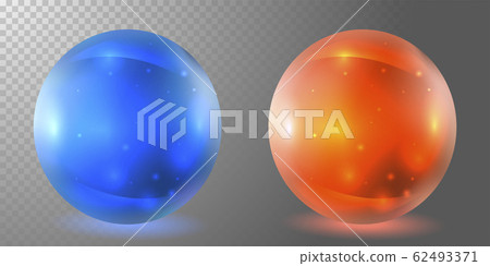 Aqua icon Button Clear button Transparency - Stock Illustration ...