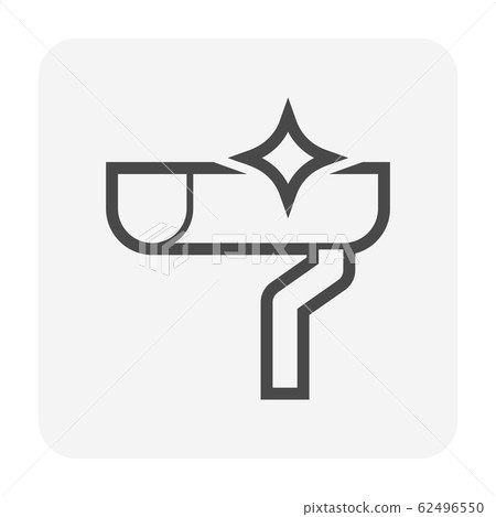 gutter cleaning icon - Stock Illustration [62496550] - PIXTA