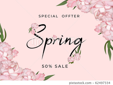 Spring Event Banner - Stock Illustration [62497334] - PIXTA