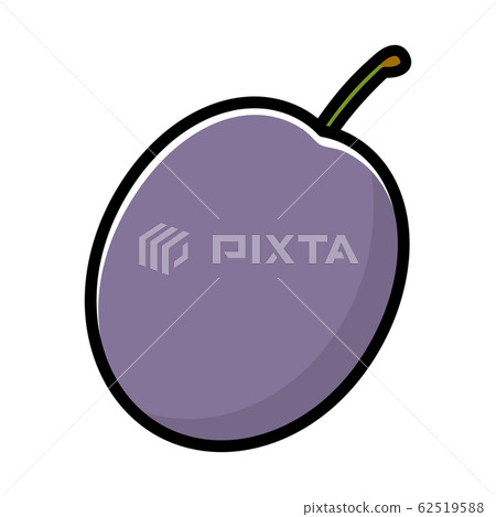 Prune cartoon - Stock Illustration [62519588] - PIXTA