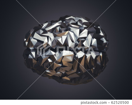 Metal brain - Stock Illustration [62520500] - PIXTA