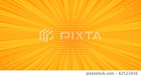 Pop art yellow comics book cartoon magazine cover - Stock Illustration ...