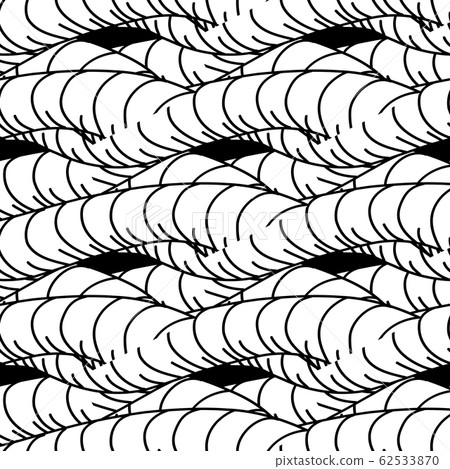 Seamless Abstract hand drawn Pattern - Stock Illustration [62533870 ...