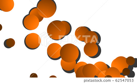 CG particles-multiple rolling spheres - Stock Illustration [62547053 ...