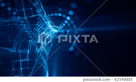 Abstract blue and black background element. - Stock Illustration ...