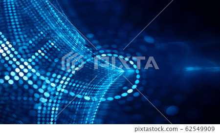 Abstract blue and black background element. - Stock Illustration ...