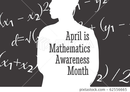 April is Mathematics and Statistics Awareness... - Stock Illustration ...