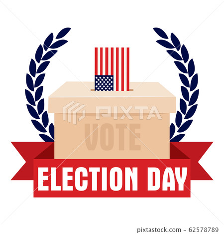 Election day banner - Stock Illustration [62578789] - PIXTA
