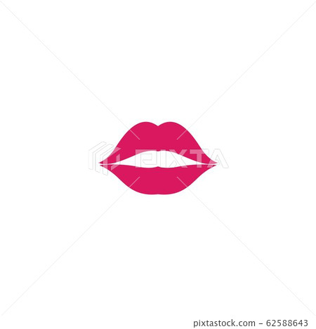 Lips icon cosmetic logo vector - Stock Illustration [62588643] - PIXTA