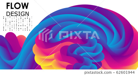 Ink splash. Fluid shape. Abstract flow. Vector - Stock Illustration ...