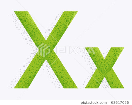 Letter Alphabet X Illustration - Stock Illustration [62617036] - PIXTA