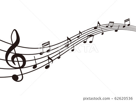 Musical note illustration Musical score... - Stock Illustration ...