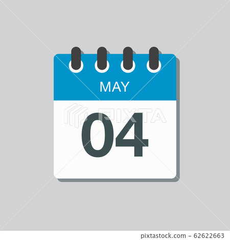 Calendar day 4 May, days of the year - Stock Illustration [62622663 ...