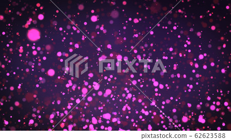 Pink particles background, dust particles with... - Stock Illustration ...