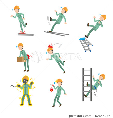 Occupational Accidents, Occupational Accidents,... - Stock Illustration ...