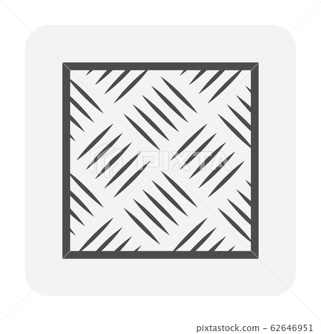 steel plate icon - Stock Illustration [62646951] - PIXTA