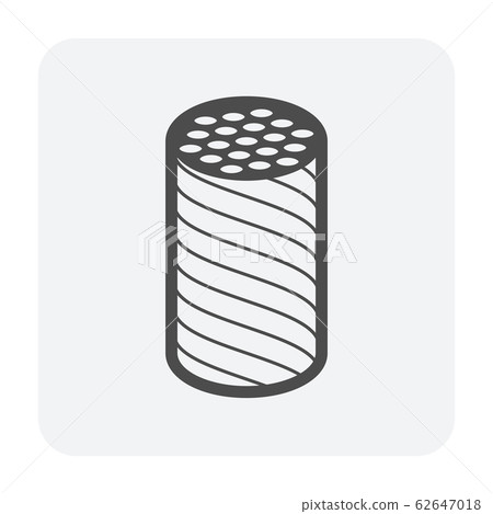 steel rebar icon - Stock Illustration [62647018] - PIXTA