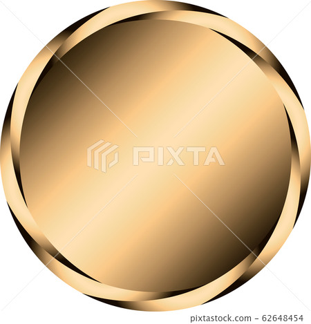 Round Circle Copper Ring - Stock Illustration [62648454] - PIXTA