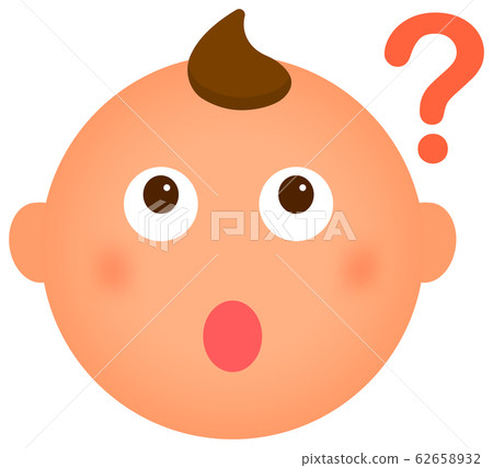 Baby's face Expressions / Emotions / Questions... - Stock Illustration ...