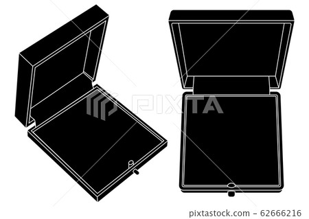 Gift box for jewelry icon. - Stock Illustration [62666216] - PIXTA