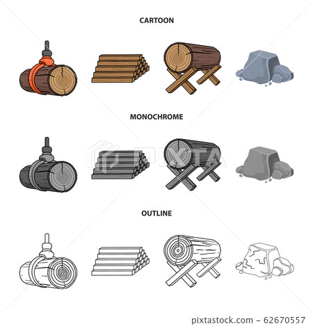 Vector design of material and cement logo.... - Stock Illustration ...