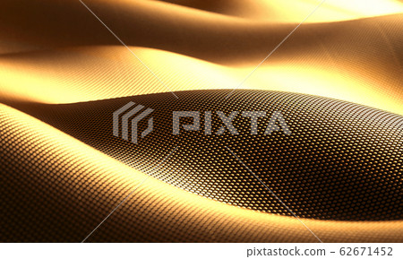 Abstract background of gold material, 3d rendering - Stock Illustration ...
