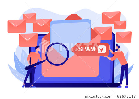 Spam concept vector illustration. - Stock Illustration [62672118] - PIXTA