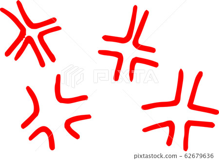 Anger mark furious dissatisfied frustrated sign... - Stock Illustration ...