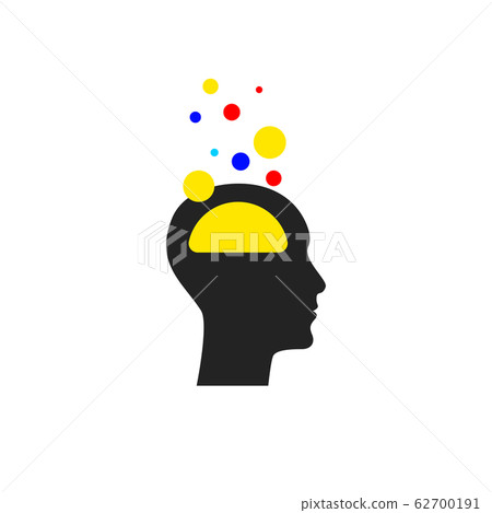 Brain activity icon - Stock Illustration [62700191] - PIXTA