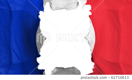 Ripped France flying flag - Stock Illustration [62710613] - PIXTA